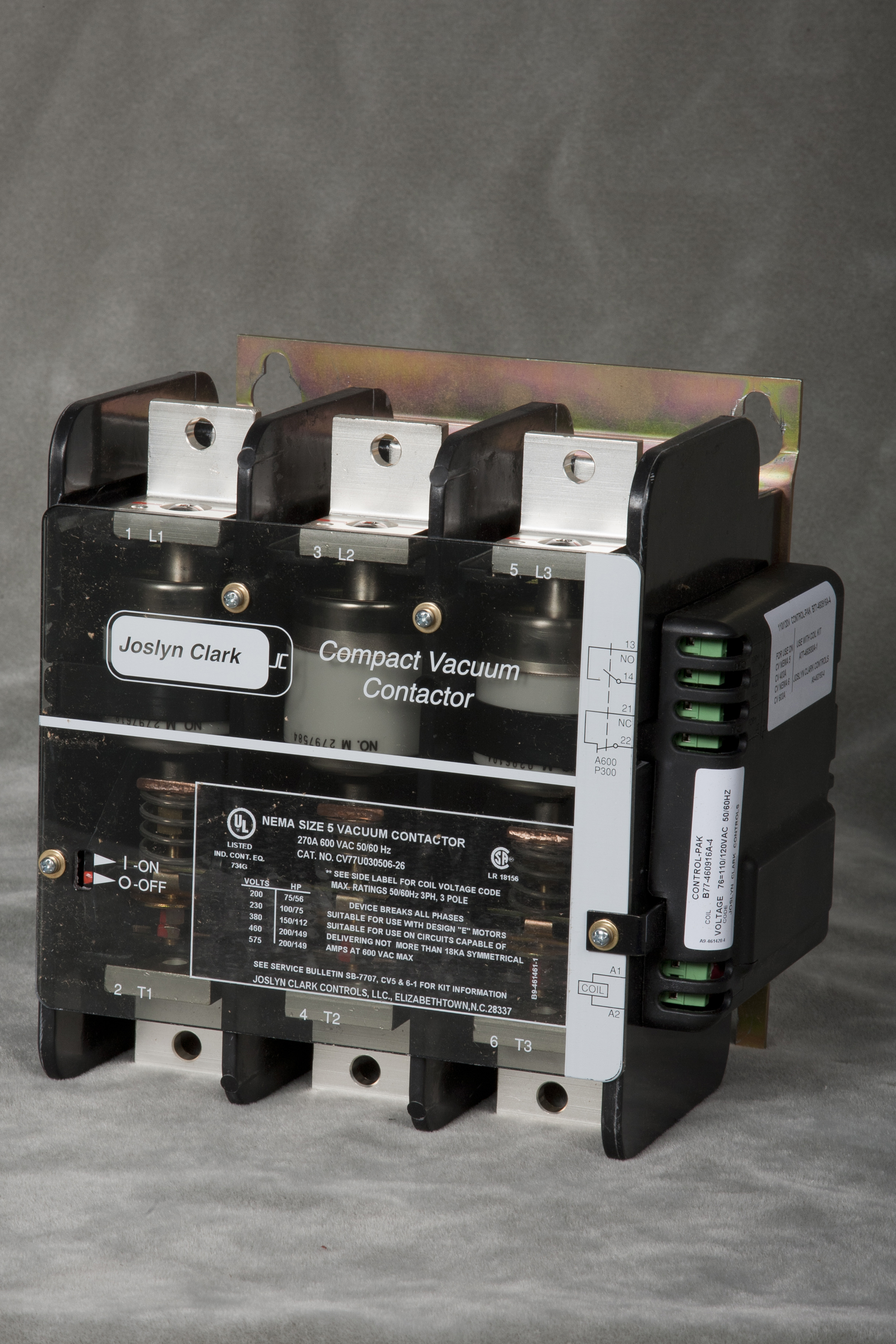 Joslyn Clark | Vacuum Contactors, Starters, Relays & Fire Pumps