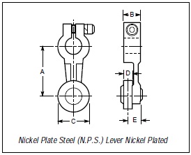 NAMCO | Operating Levers | Straight